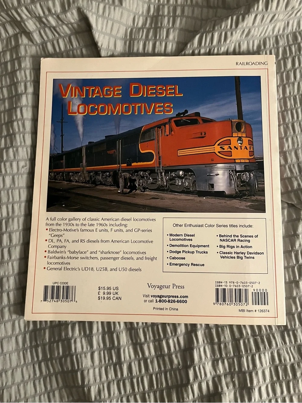 Voyageur Press | Accents | Vintage Diesel Locomotives Hardcover Book By ...